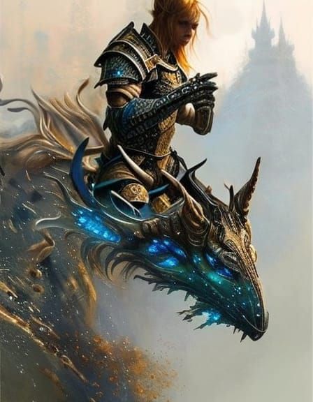 Definitely not an armored deer - AI Generated Artwork - NightCafe Creator