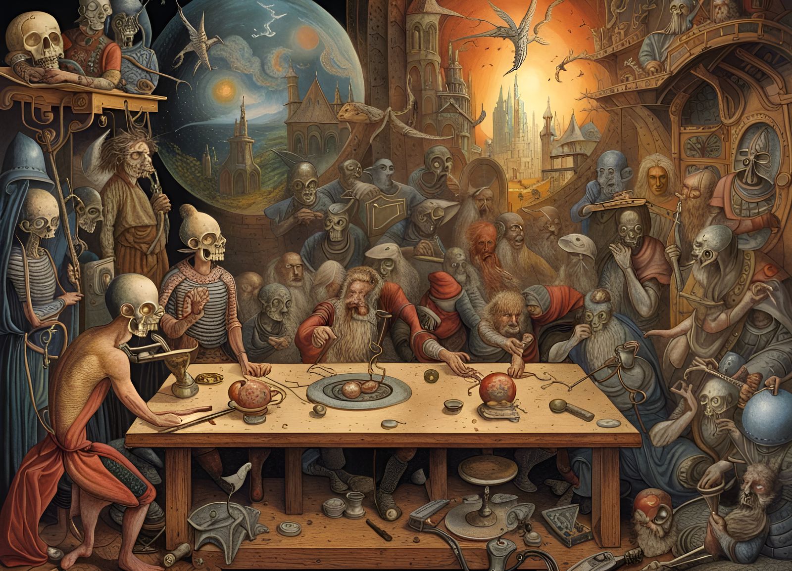 MEDIEVAL HORROR STORY 2 - AI Generated Artwork - NightCafe Creator