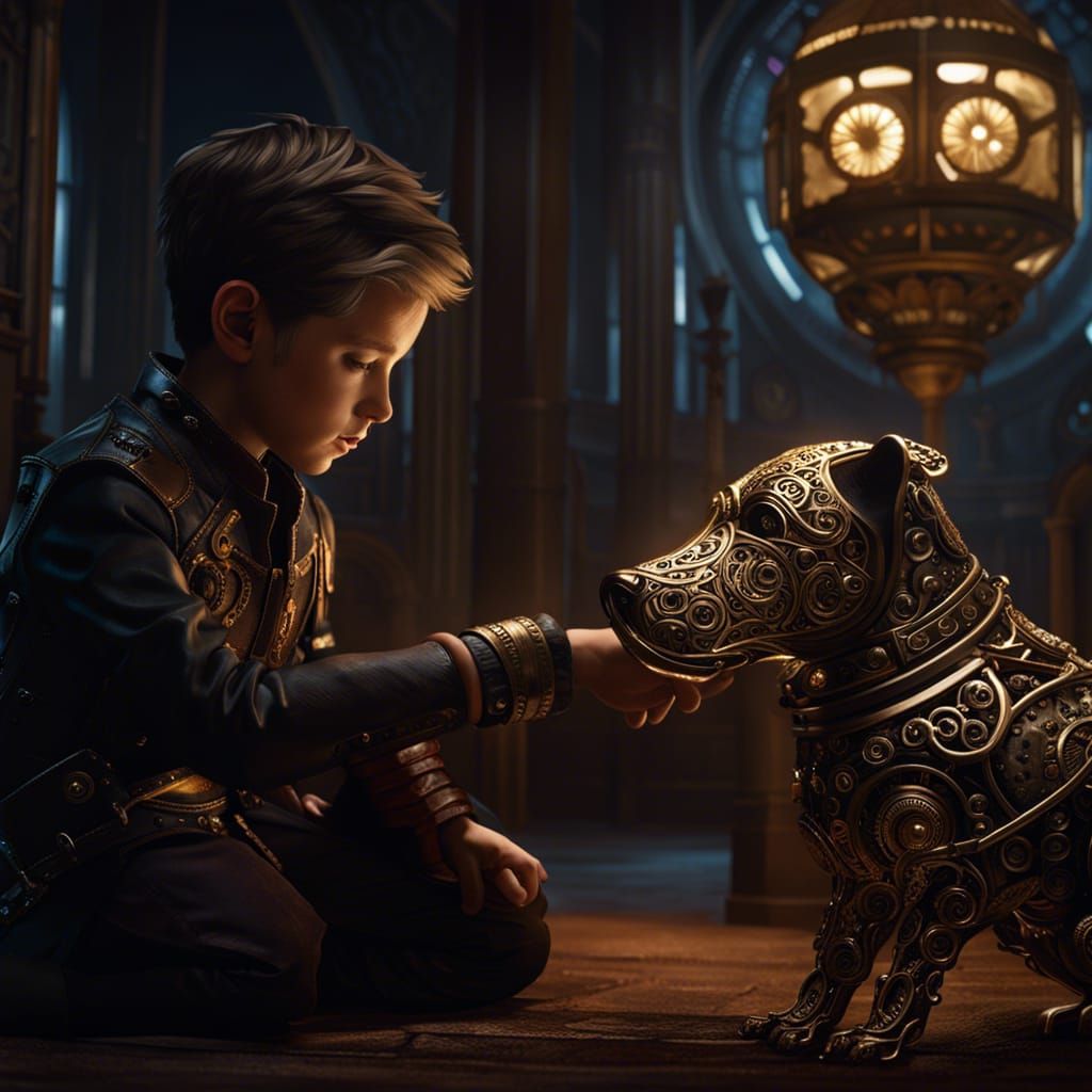 robo pup - AI Generated Artwork - NightCafe Creator