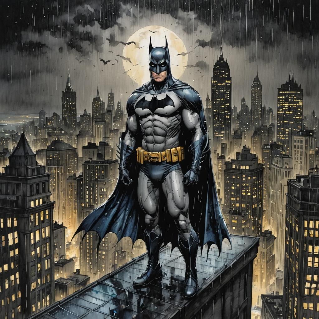 Batman - AI Generated Artwork - NightCafe Creator