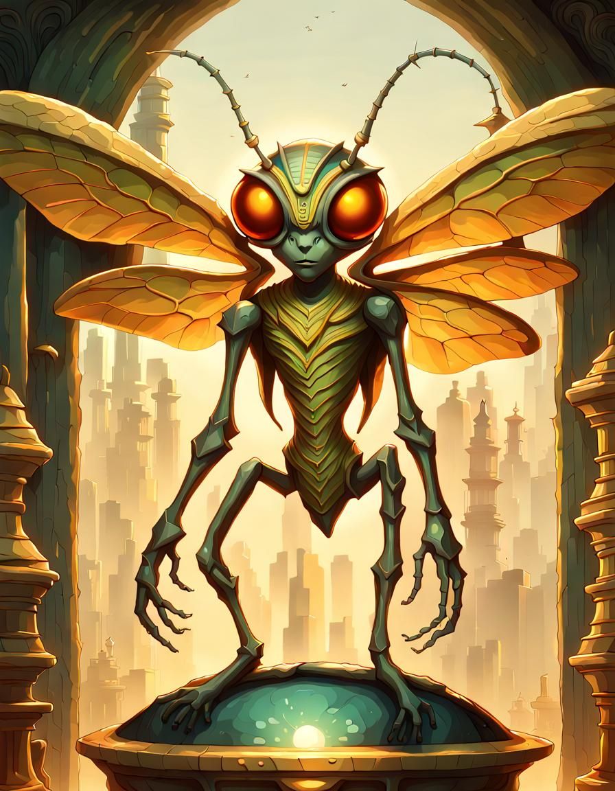 Insect hybrid : r/nightcafe