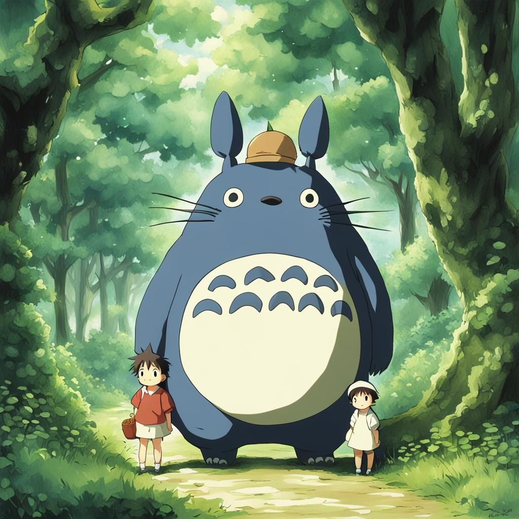 My Neighbor Totoro - AI Generated Artwork - NightCafe Creator