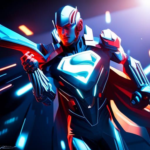 Kryptonians Mecha Suit - AI Generated Artwork - NightCafe Creator