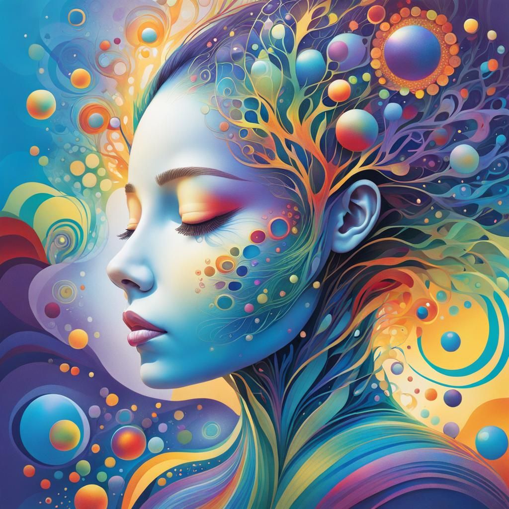 Rainbow mind expansion - AI Generated Artwork - NightCafe Creator