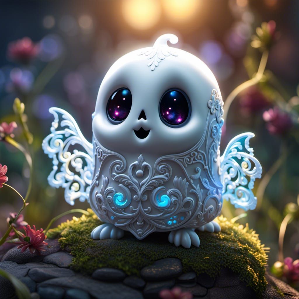 Angel Ghost - AI Generated Artwork - NightCafe Creator