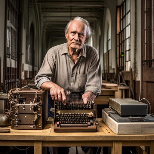 The Oldest Computer "Christopher" - AI Generated Artwork - NightCafe ...