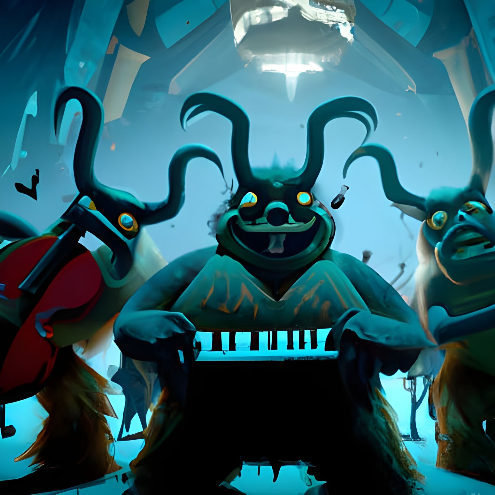 Behemoth Band - AI Generated Artwork - NightCafe Creator