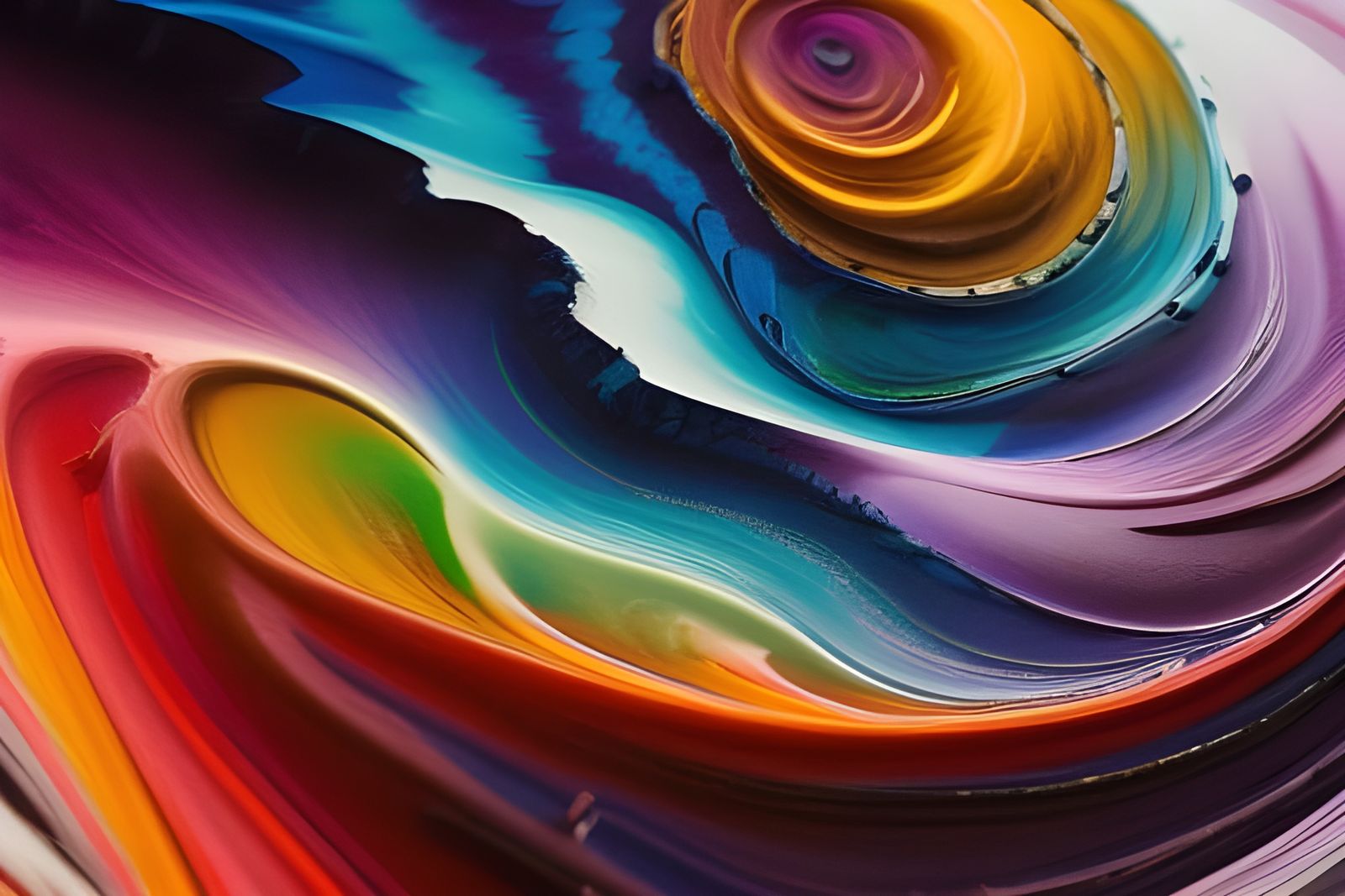 Swirling colors - AI Generated Artwork - NightCafe Creator