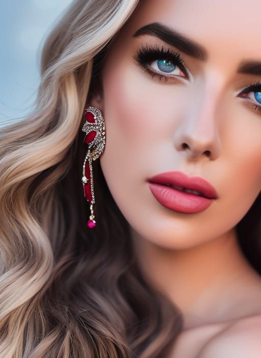 Ruby Portrait 3 - AI Generated Artwork - NightCafe Creator