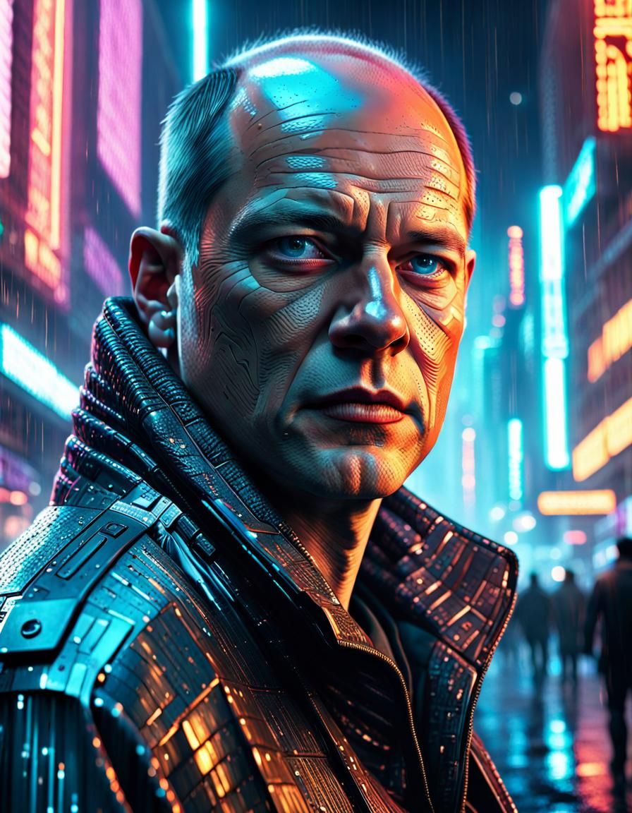 The Blade Runner - AI Generated Artwork - NightCafe Creator