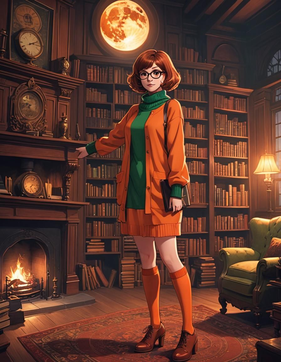 Velma Is On The Case! : Custom Anime.05 - AI Generated Artwork ...
