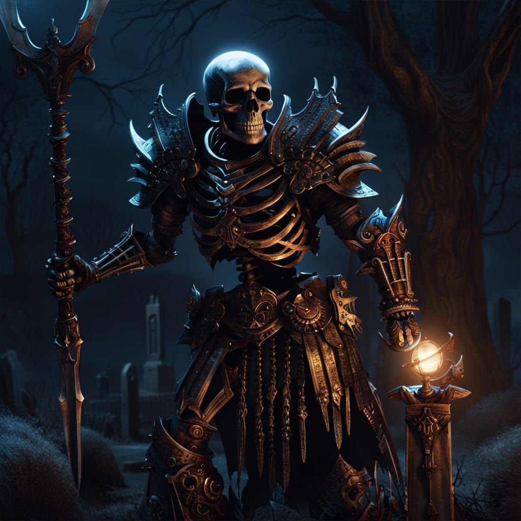 Undead guard - AI Generated Artwork - NightCafe Creator