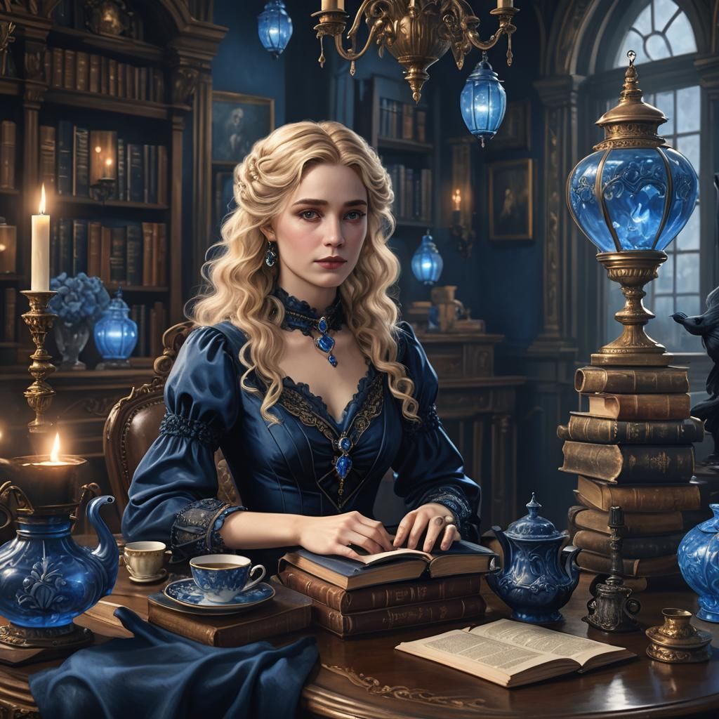Mary Christine of Ravenclaw - AI Generated Artwork - NightCafe Creator