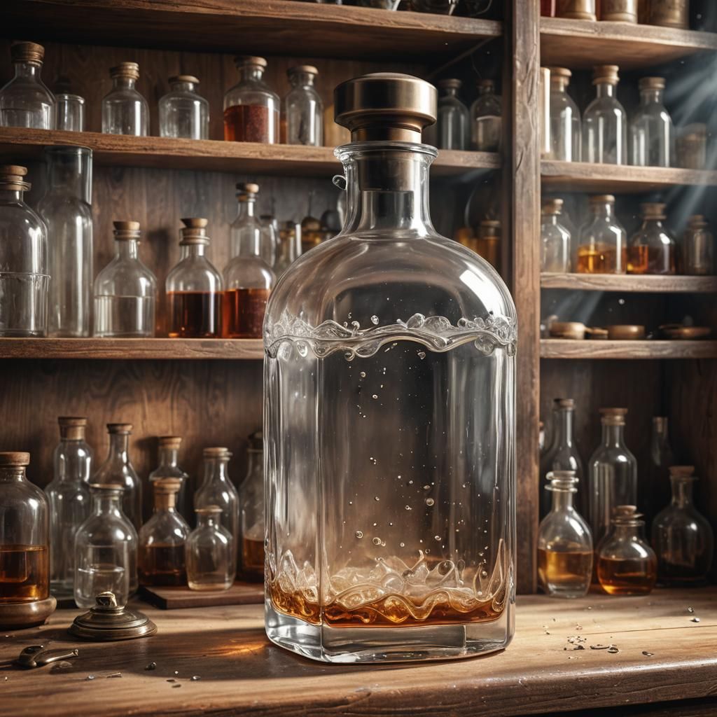 beautiful flask inside there is soul - AI Generated Artwork - NightCafe ...