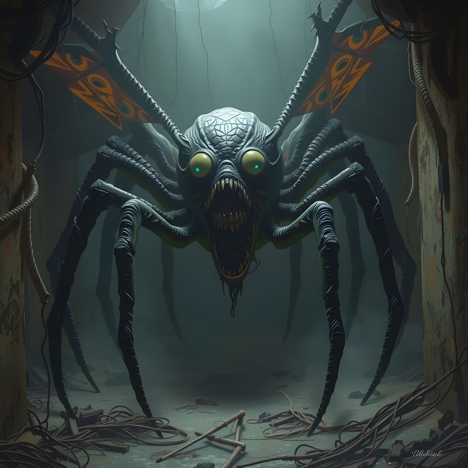 the monster of ur nightmares' - Glowing Behemoth of Dark F...