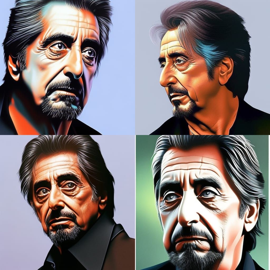 Al Pacino - AI Generated Artwork - NightCafe Creator