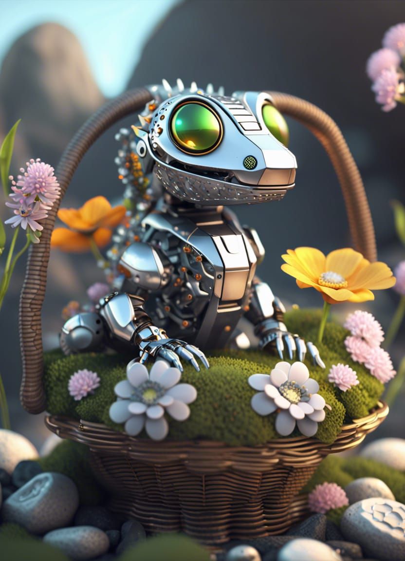 Mechie - AI Generated Artwork - NightCafe Creator