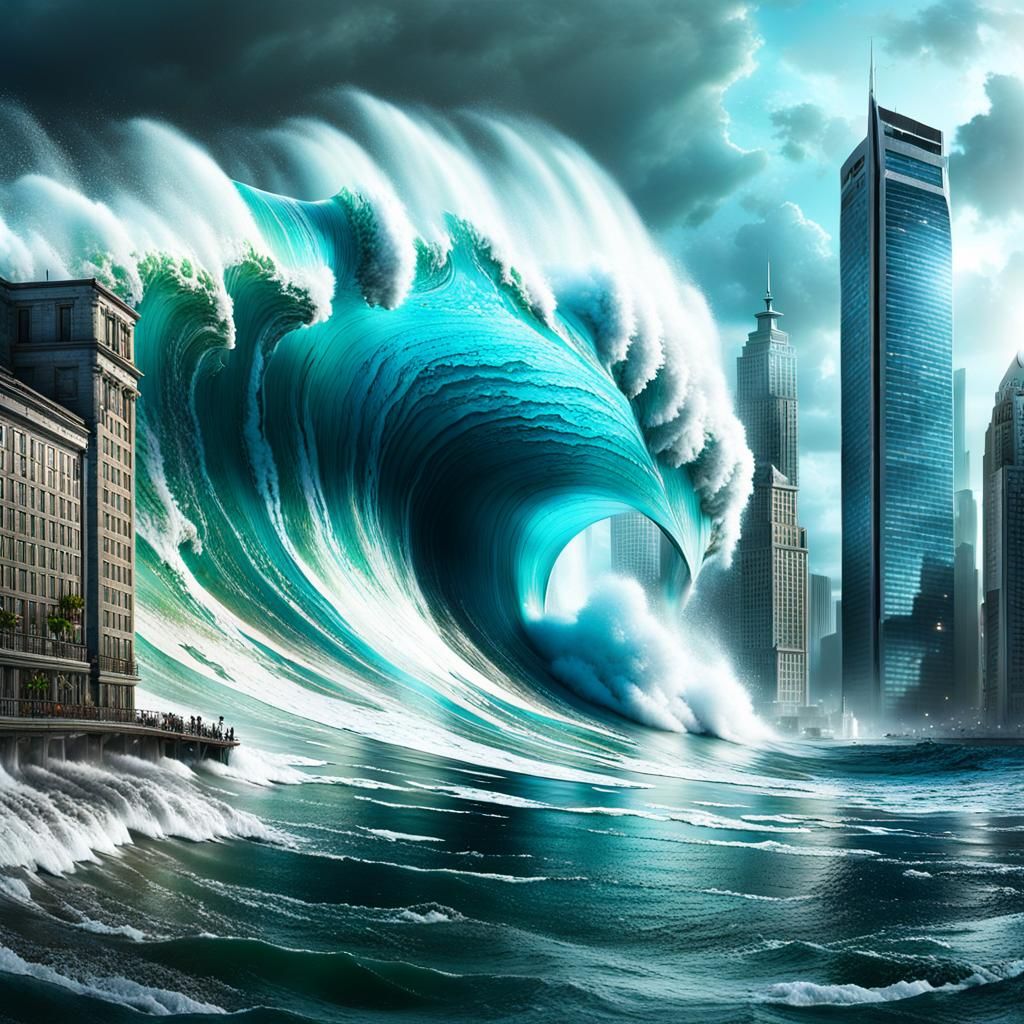 Tide of Terror - AI Generated Artwork - NightCafe Creator