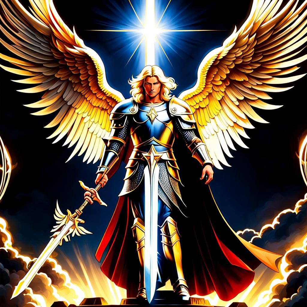 Michael is the most powerful warrior angel of all the angels in heaven ...