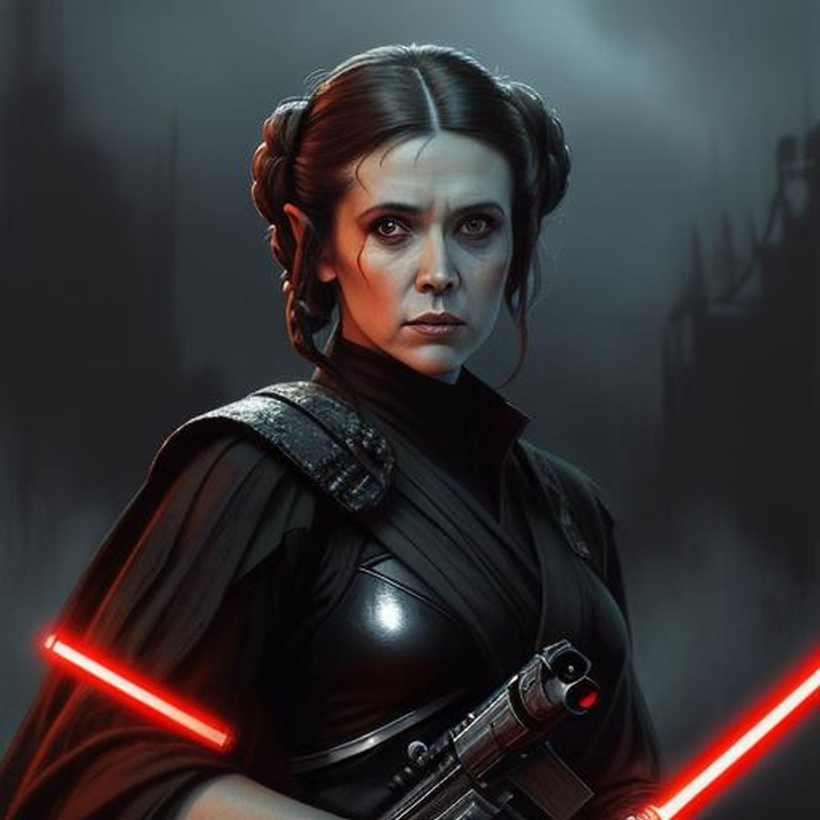 Disney Sith Princess Leia - AI Generated Artwork - NightCafe Creator
