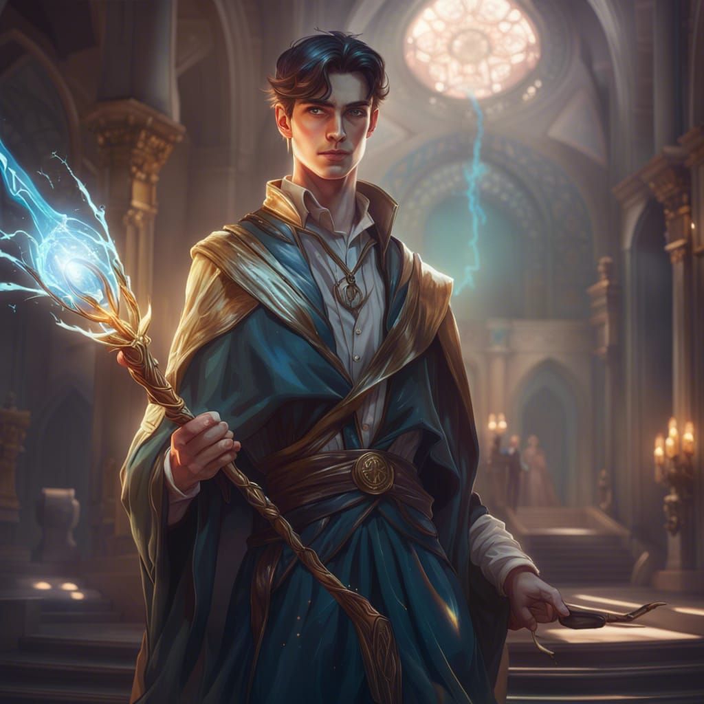 Magical Wizard - AI Generated Artwork - NightCafe Creator