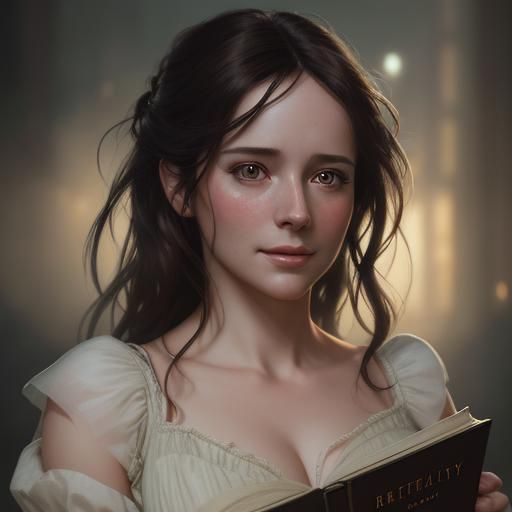 Miss Lydia Bennet - AI Generated Artwork - NightCafe Creator