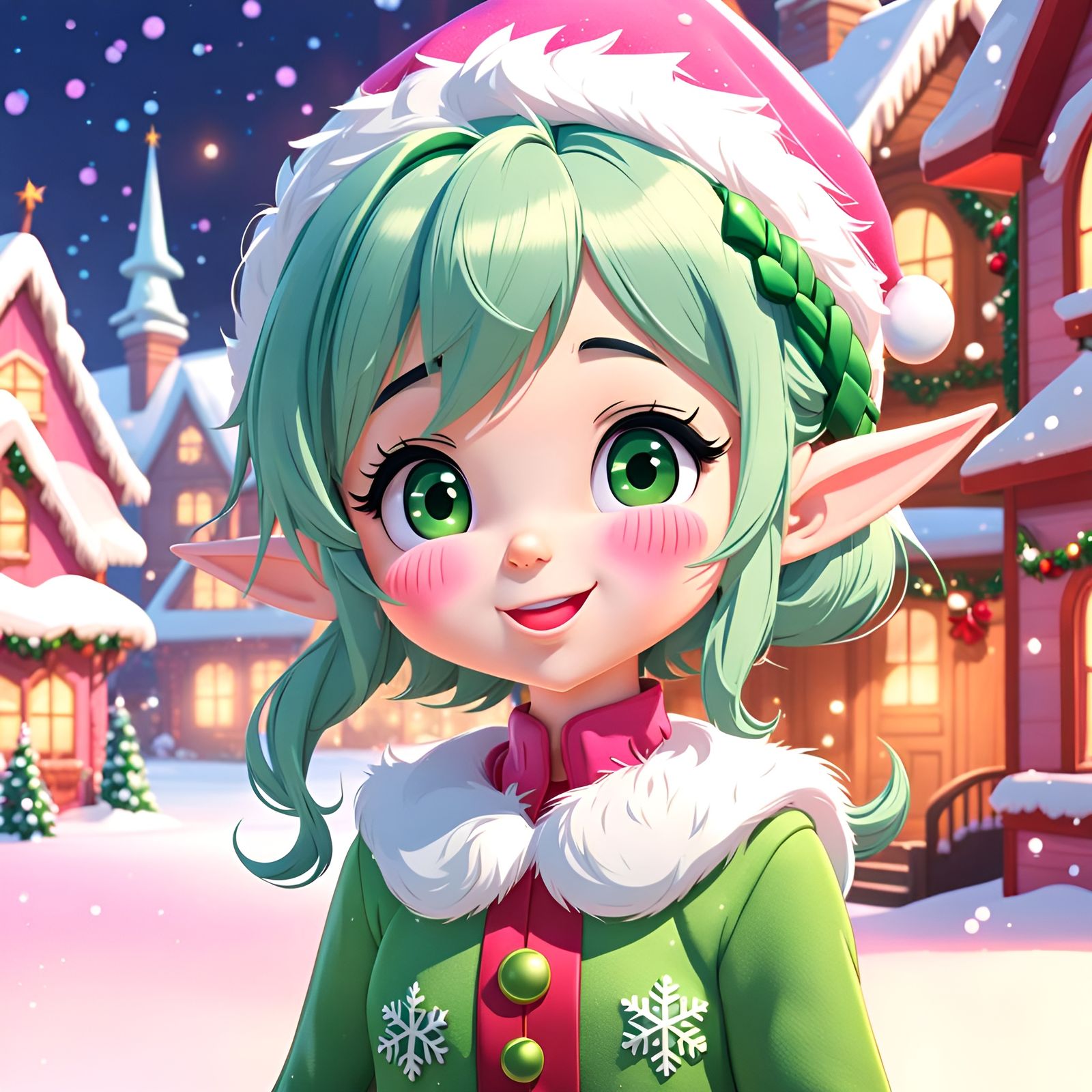 Elfie - Elf Selfie - AI Generated Artwork - NightCafe Creator