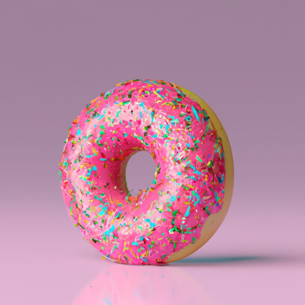 Delicious donut - AI Generated Artwork - NightCafe Creator