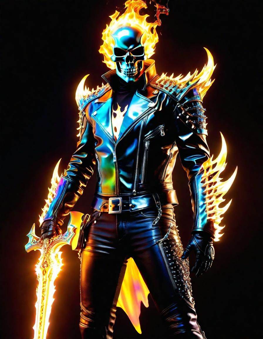 Ghost rider - AI Generated Artwork - NightCafe Creator