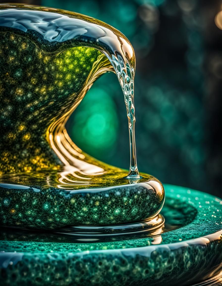 Water Sculpture (#398) - AI Generated Artwork - NightCafe Creator