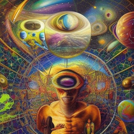 COSMIC MIND SCAPE 15 - AI Generated Artwork - NightCafe Creator