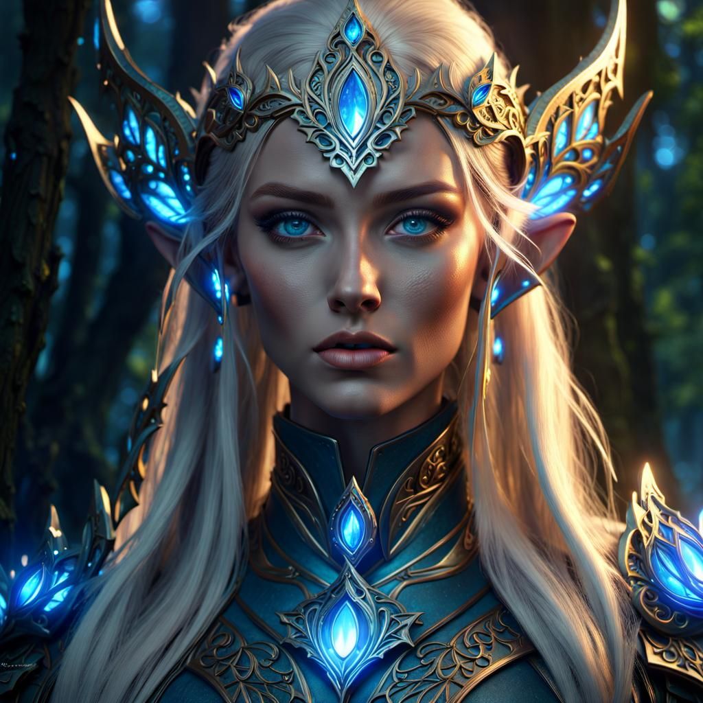 elven queen - AI Generated Artwork - NightCafe Creator