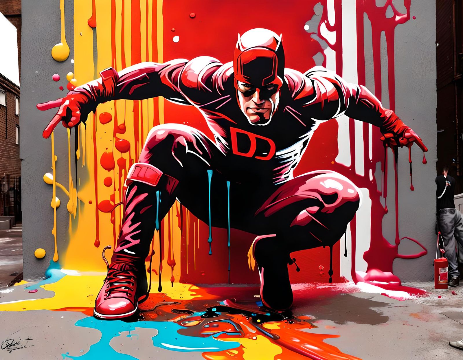 Daredevil - AI Generated Artwork - NightCafe Creator