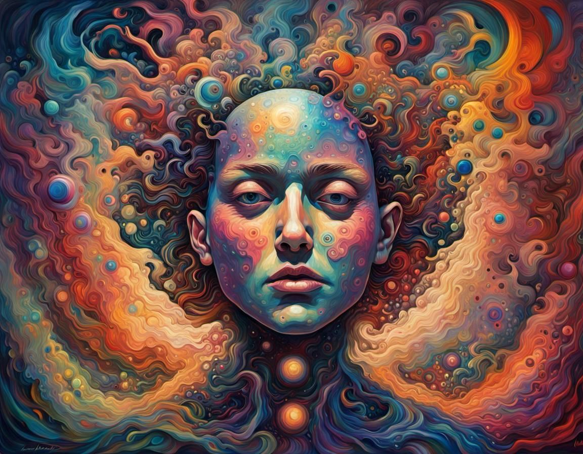 altered consciousness - AI Generated Artwork - NightCafe Creator