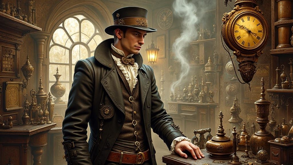 Clockwork Surgeon in Renaissance-Inspired Realism - AI Art