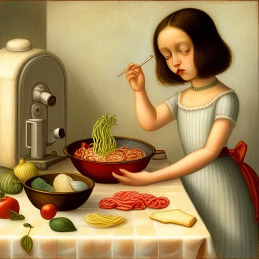 bizarre, weird, strange, absurd, miniature, extraordinary, surreal 3d ...