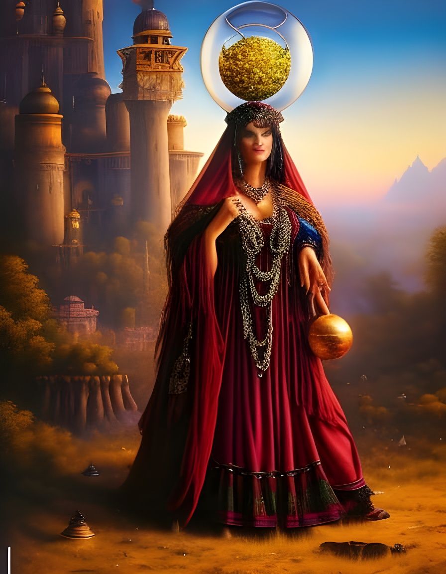 gypsy traveller - AI Generated Artwork - NightCafe Creator