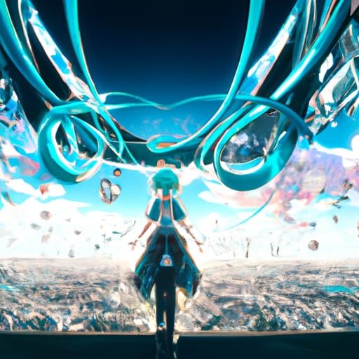 hatsune miku, infinity, cosmobousou@p, gaia, the end of hatsune miku 3 ...