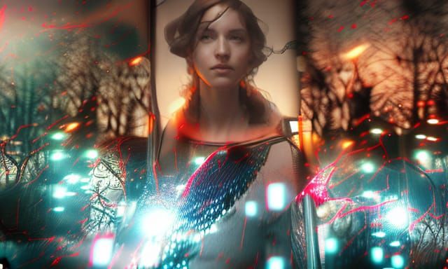 Cybernetic sky net terminator Professional photography, bokeh, natural lighting, canon lens ...