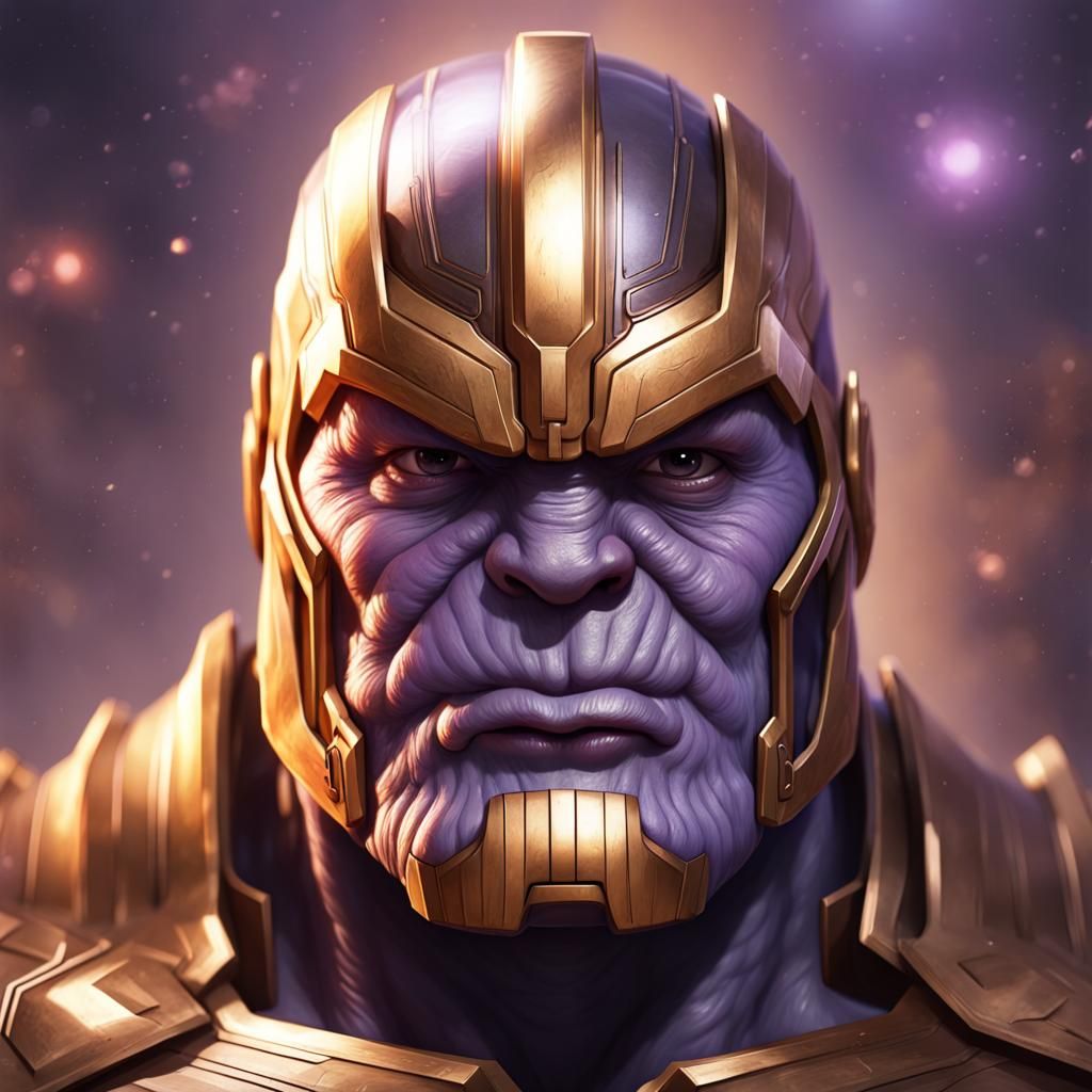 Just Thanos - AI Generated Artwork - NightCafe Creator