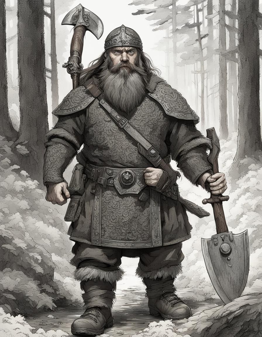 Dwarf - AI Generated Artwork - NightCafe Creator