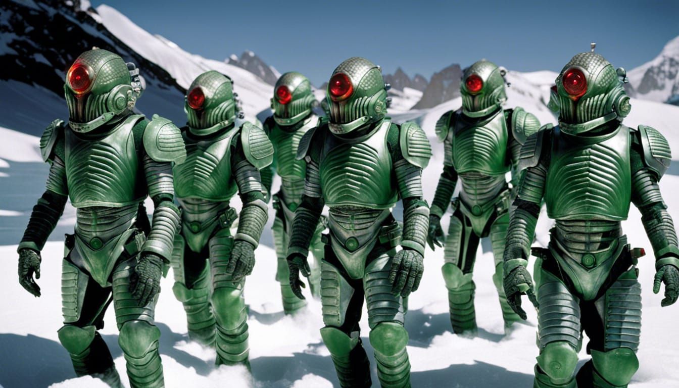 Alpha Centauri Ice Warriors - AI Generated Artwork - NightCafe Creator