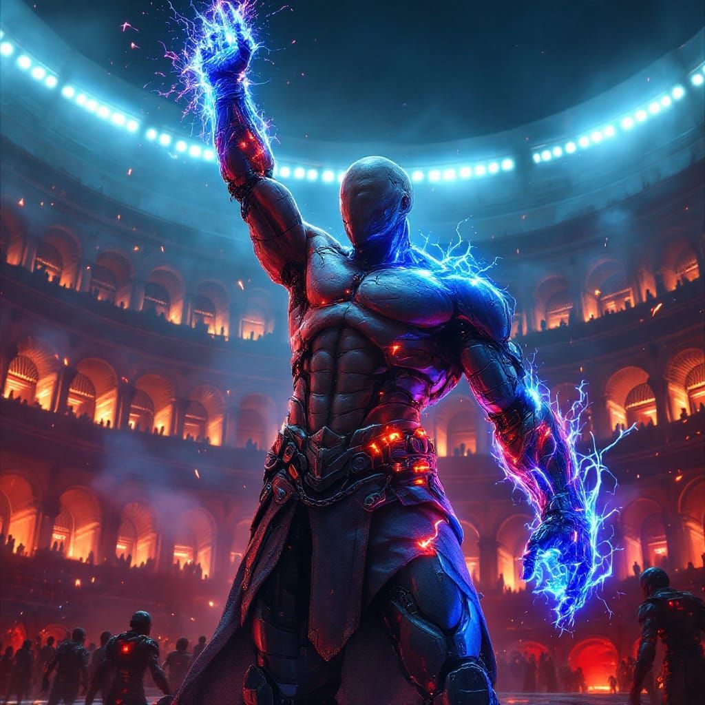 Cyborg champion gladiator - Cyborg champion gladiator