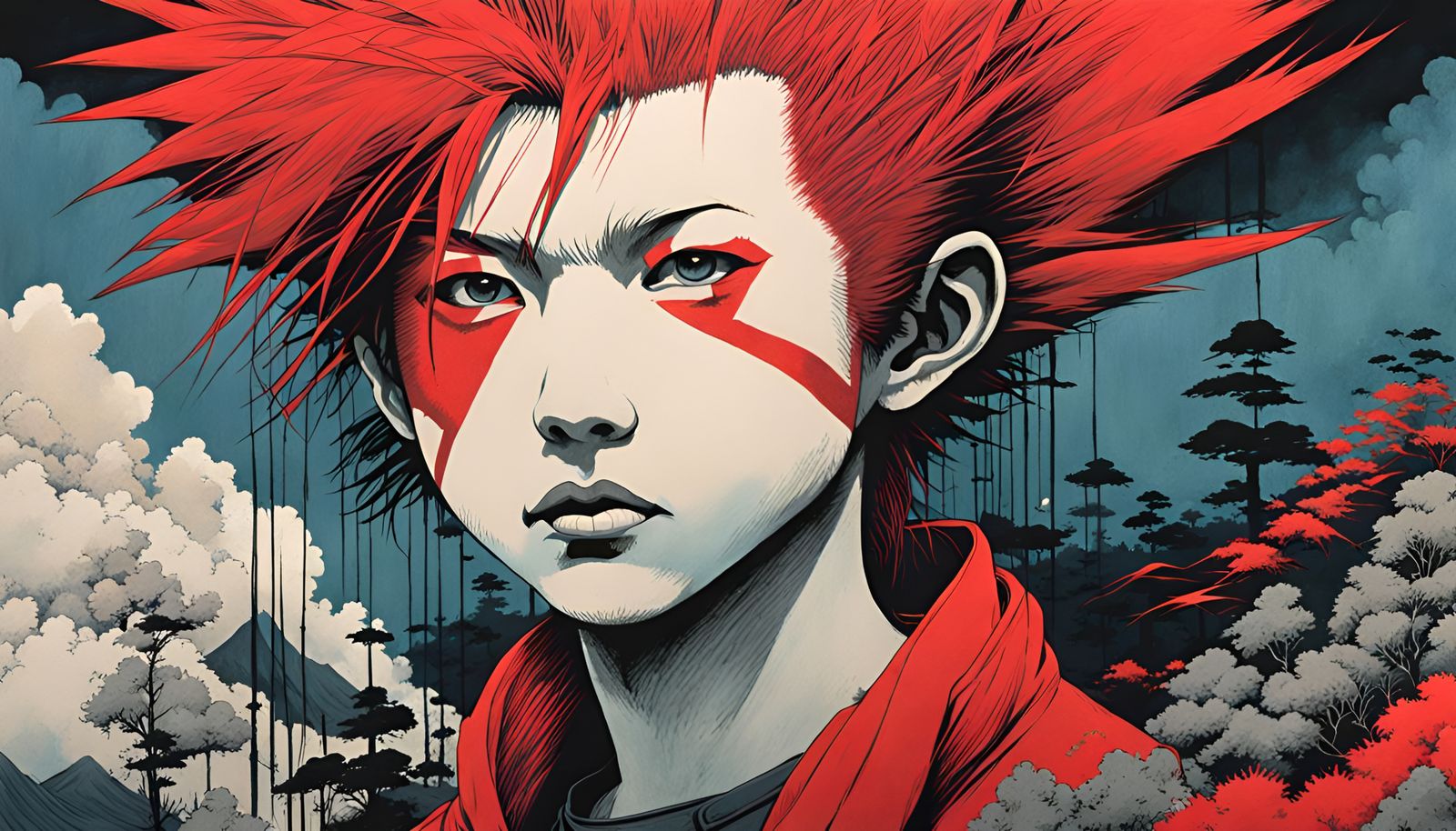 Red Boy (II) - AI Generated Artwork - NightCafe Creator