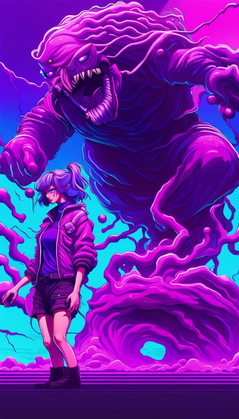 slime attack - AI Generated Artwork - NightCafe Creator