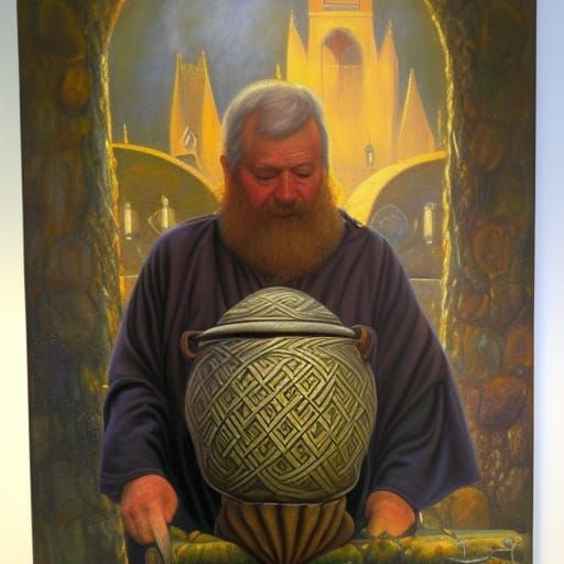 The Celtic Wizard - AI Generated Artwork - NightCafe Creator