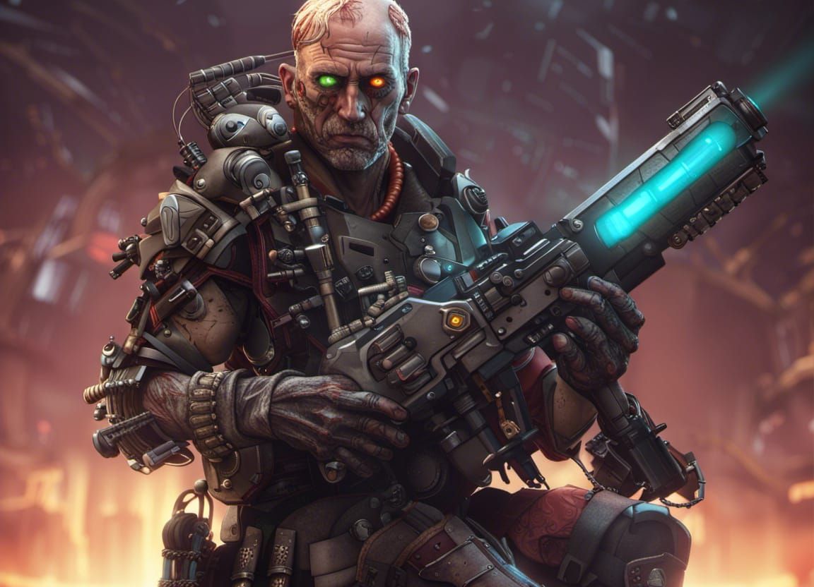 Bio Punk 6 - AI Generated Artwork - NightCafe Creator