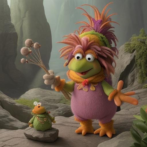 fraggle rock - AI Generated Artwork - NightCafe Creator