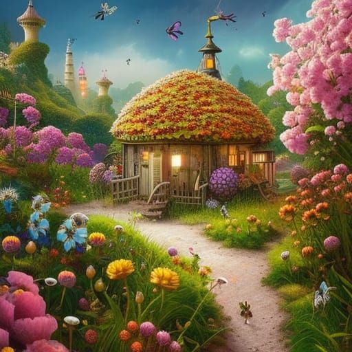 Fantasy Scape 10 - AI Generated Artwork - NightCafe Creator