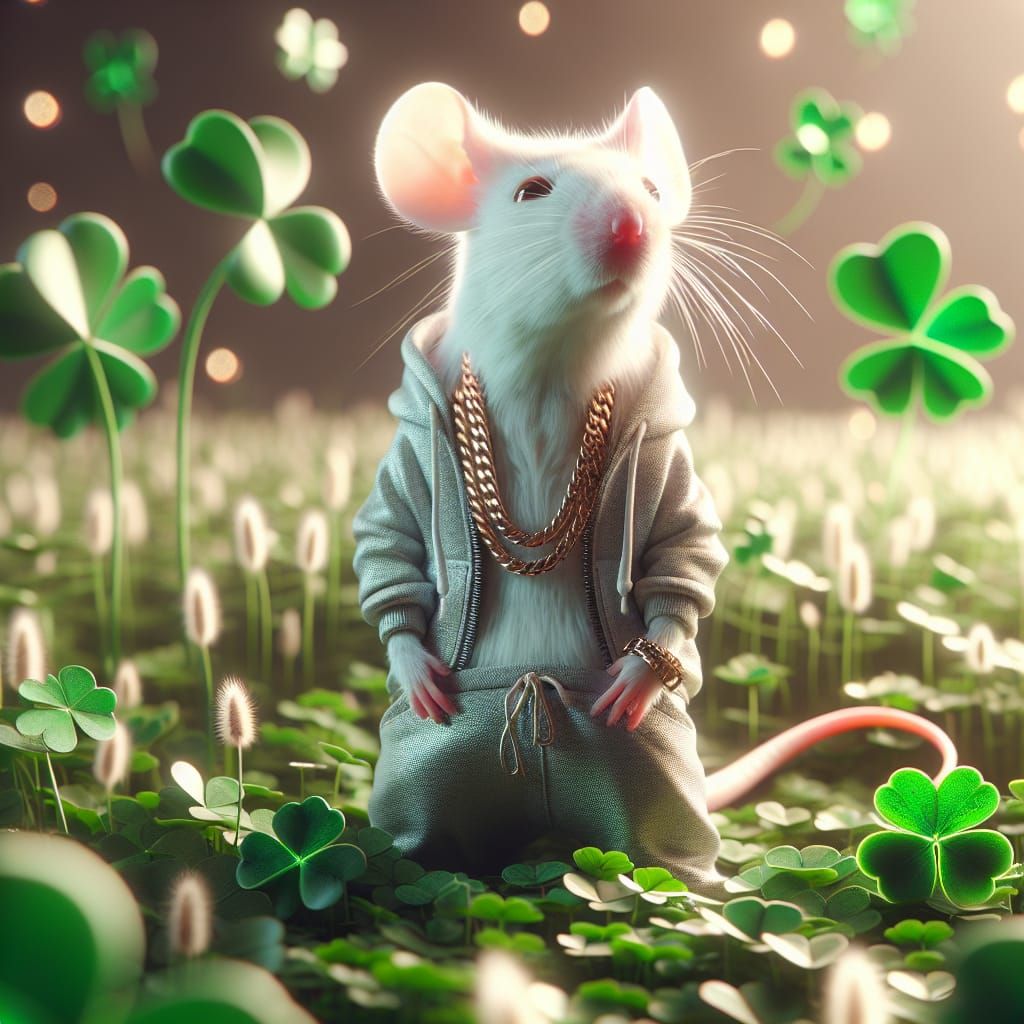 Lucky Mouse - AI Generated Artwork - NightCafe Creator